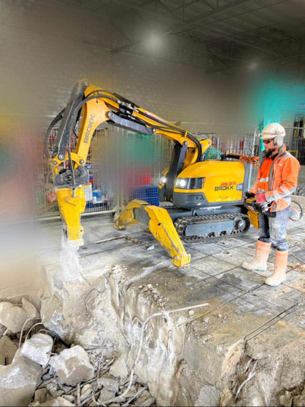 Robotic Demolition - HD Diamond Drilling